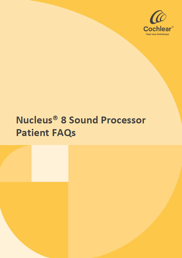 Nucleus® 8 Consumer Brochures – Southern ENT