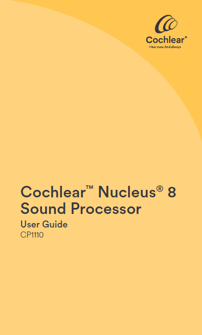 Nucleus® 8 User Guide – Southern ENT